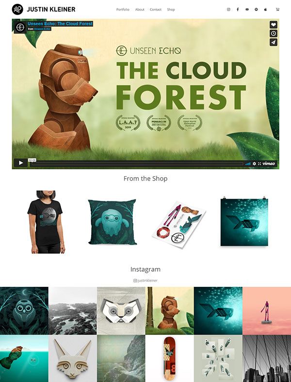 Best Music and Sound Portfolio Website Examples - Pixpa