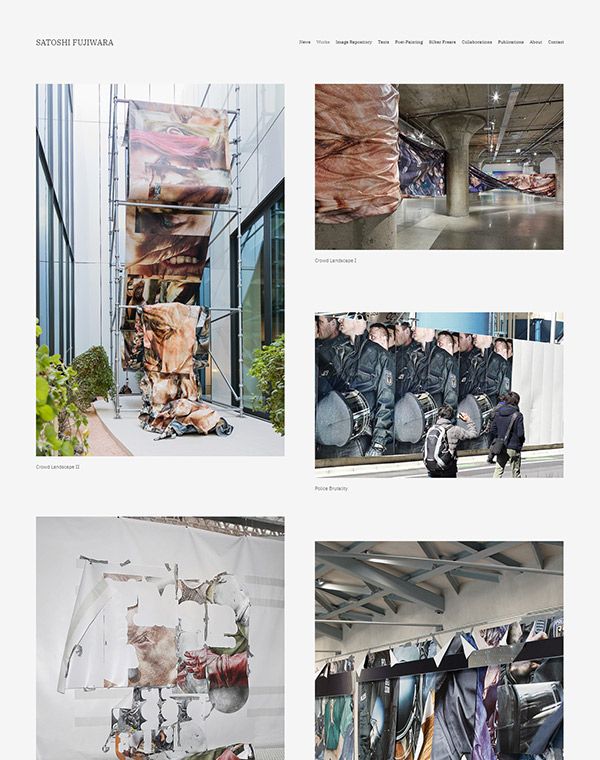 Creative Portfolio Website Examples from Photographers, Artists & Designers | Pixpa