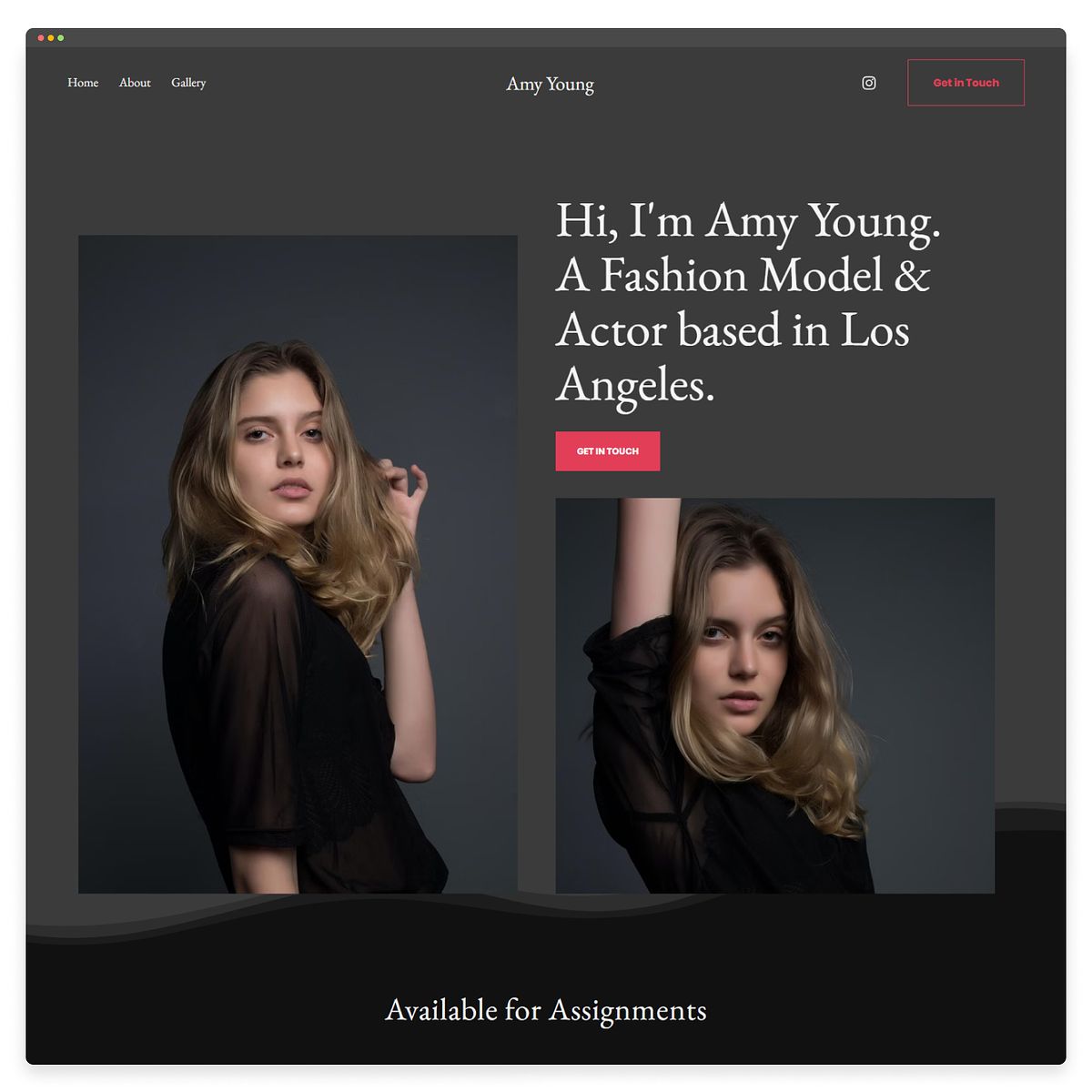 How to Make an Acting Portfolio Website in 5 Simple Steps