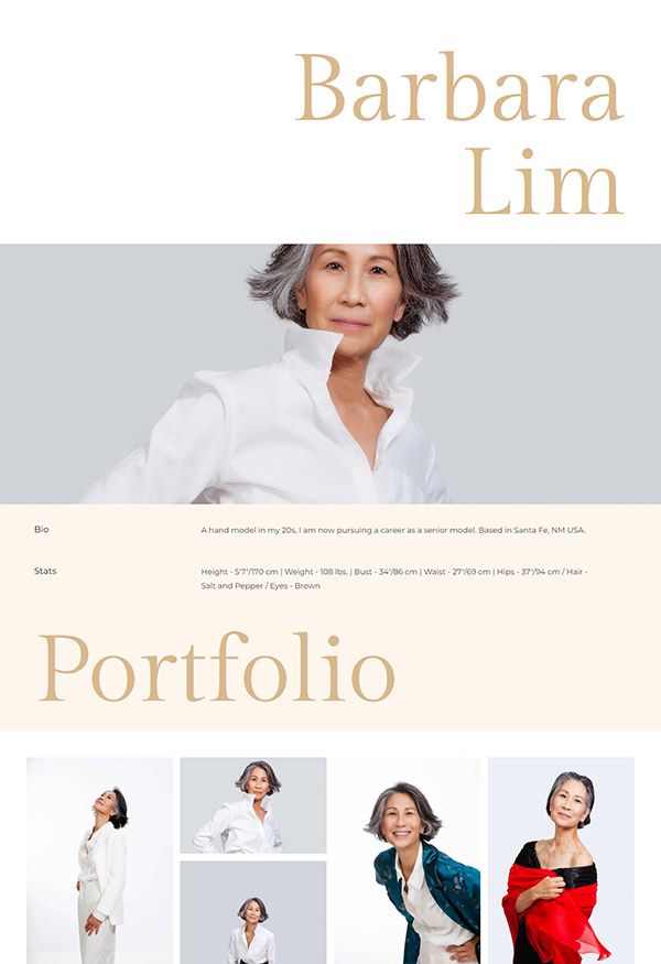 Best Fashion Model Portfolio Website Examples - Pixpa