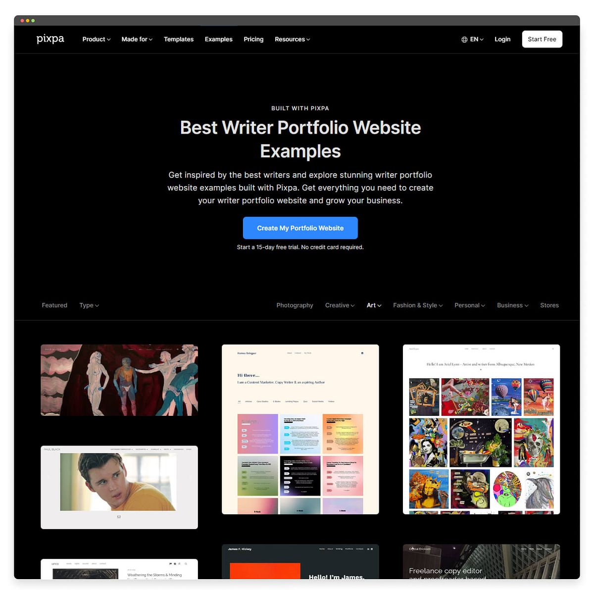 How to Make a Writing Portfolio Website for Beginners (2024)